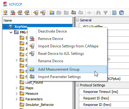 - Setting up an XCP Device in CANoe - Knowledge Portal