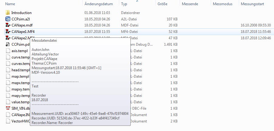 - Displaying Measurement File Specific Information in Windows Explorer ...
