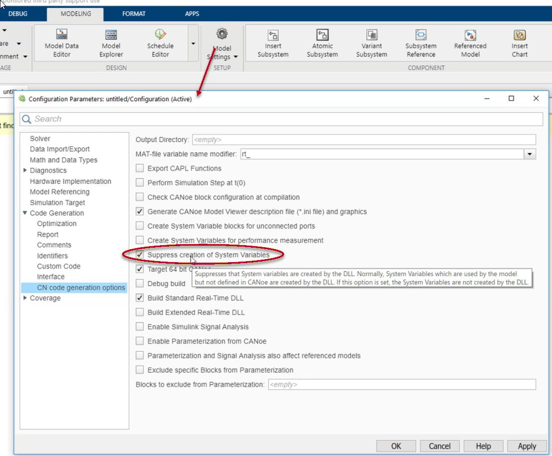 - System Variables Generation by MATLAB/Simulink and CANopen ...