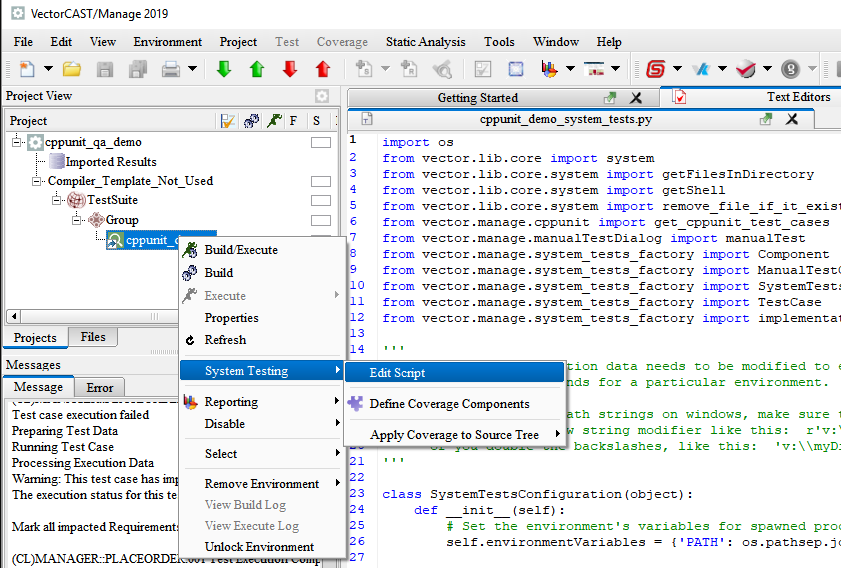 - Per-Environment System Test Scripts - Knowledge Portal