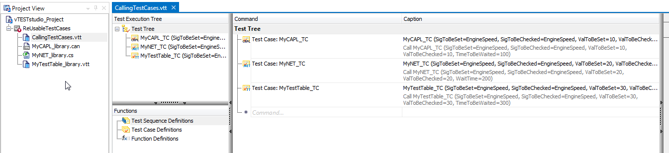 - How to Reuse Test Cases in vTESTstudio (CAPL, C#, Test Table ...